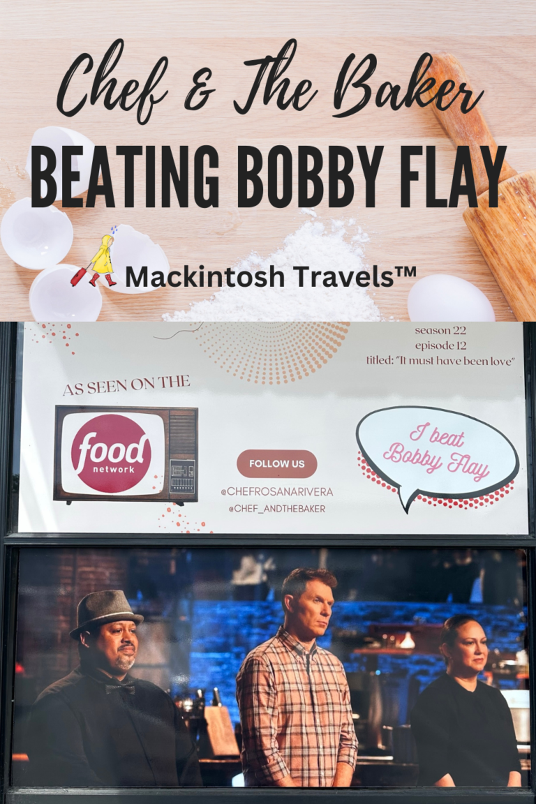 Chef & The Baker | Beating Bobby Flay Mackintosh Travels™